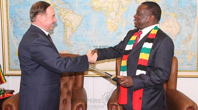 Belarus official meets ED - Zimbabwe Situation