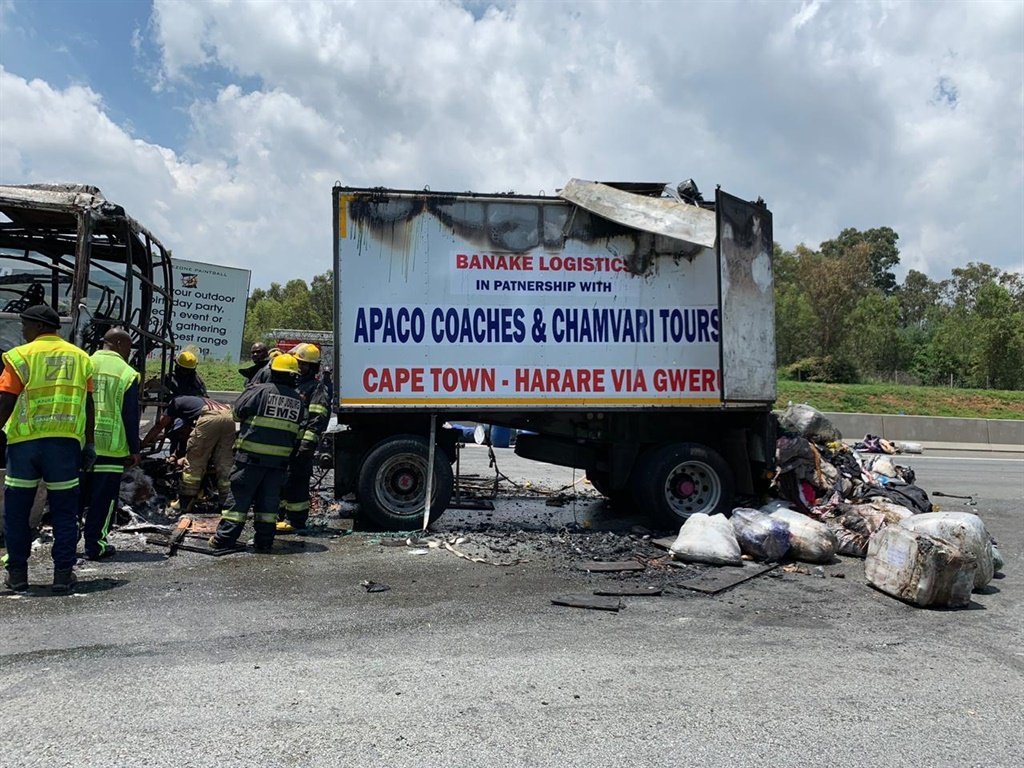 WATCH | N1 bus crash survivors left with 'nothing but clothes on their ...
