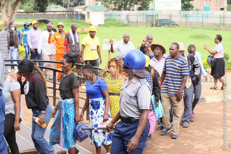 CCC activists remanded in custody to today - Zimbabwe Situation