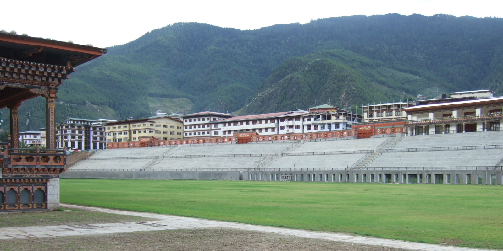 The exotic Changlimithang Stadium - Zimbabwe Situation