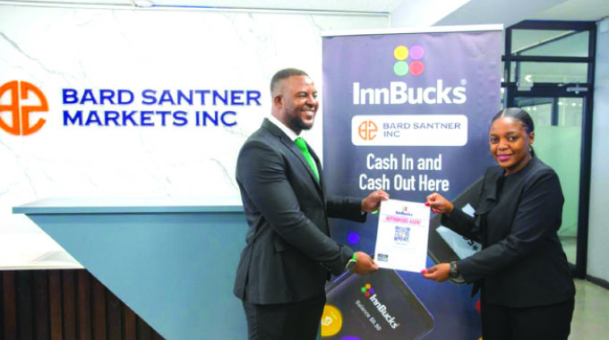 Bard, InnBucks ink deal to boost market shares - Zimbabwe Situation