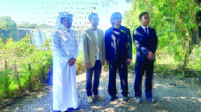 Qatari royalty charmed by Vic Falls, to meet President Mnangagwa ...