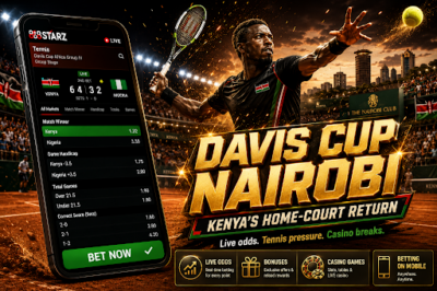 The888starz App and Kenya’s Davis Cup Return: Betting’s Next Fight Is ...